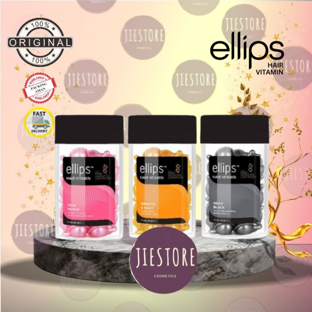 Jual ORIGINAL!!! Ellips hair vitamin pro keratin complex kemasan botol ...