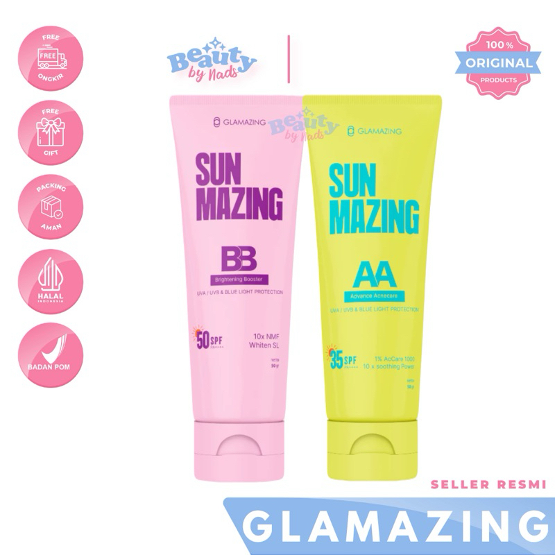 Jual BEAUTYBY.NADS | GLAMAZING SUNMAZING SUNSCREEN BB BRIGHTENING ...