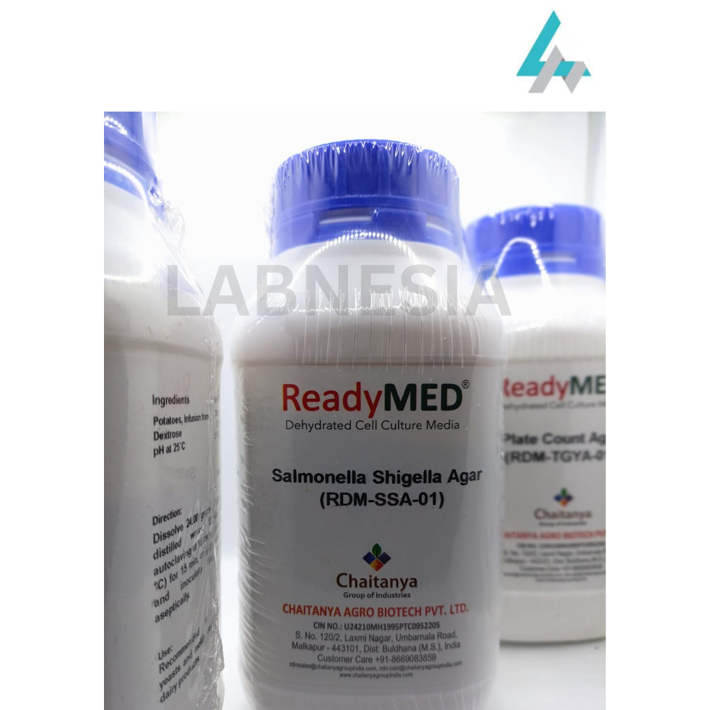 Jual Media Salmonella Shigella Agar | ReadyMED, RDM-SSA-01, 500 gram ...
