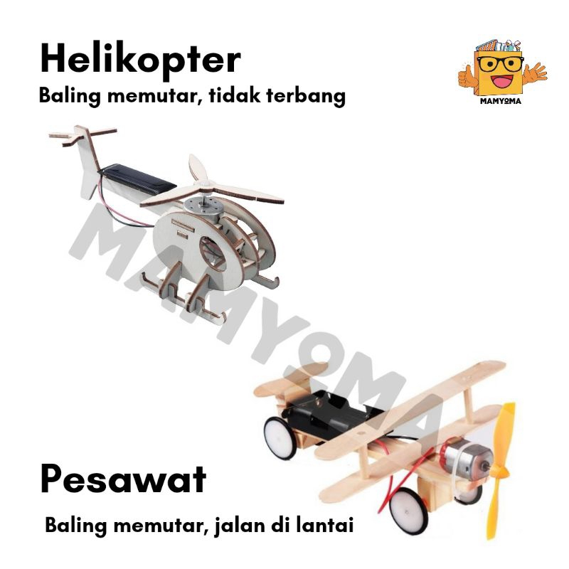 Jual Pesawat Rakit/ Mainan Merakit Airplane Aeroplane/ Rakit Helikopter ...
