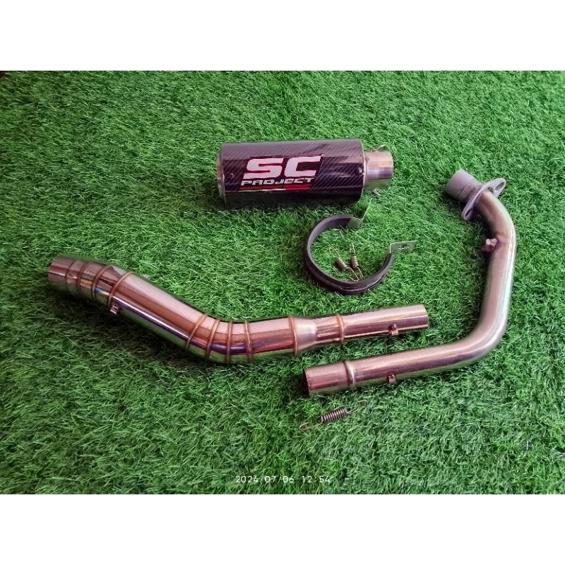 Jual Knalpot Racing Sc Projects Karbon Pnp Sonic Satria Fu Mx King Gsx ...