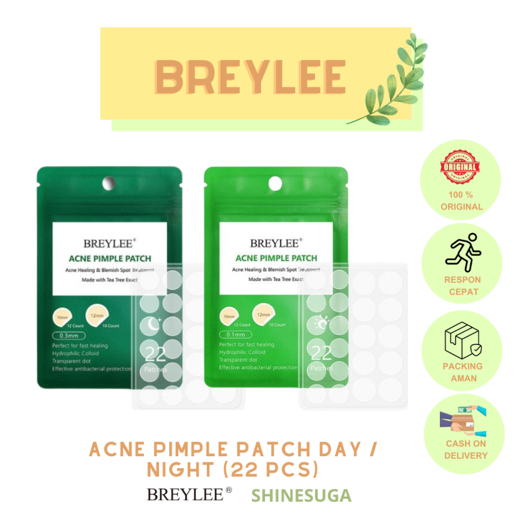 Jual BREYLEE ACNE PATCH 22 PATCHES - DAY / NIGHT / STICKER JERAWAT ...