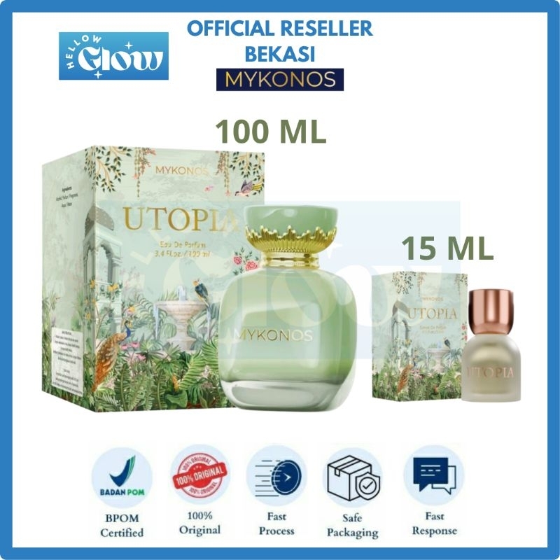 Jual Mykonos Utopia Extrait De Parfum 100ML / 15ML | Shopee Indonesia