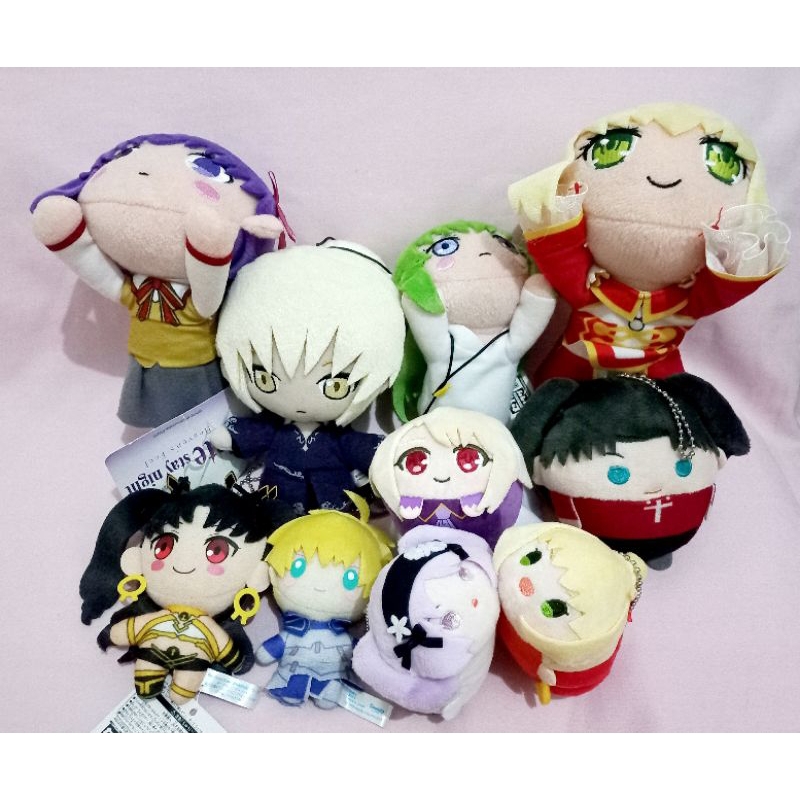 Jual Fate Series FSN FGO Extella Nuigurumi Plush Nesoberi Mochi Mascot Mochikororin Fuwakororin ...