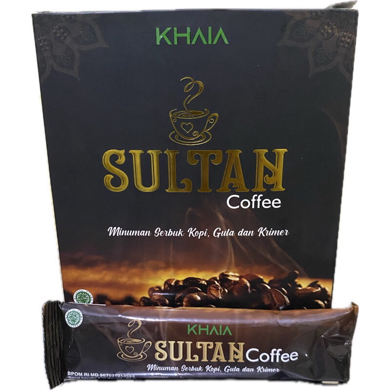 Jual Sultan Coffee | Kopi Sultan | Coffee Sultan | Kopi Stamina | Kopi Ginseng 5 SACHET | Shopee ...