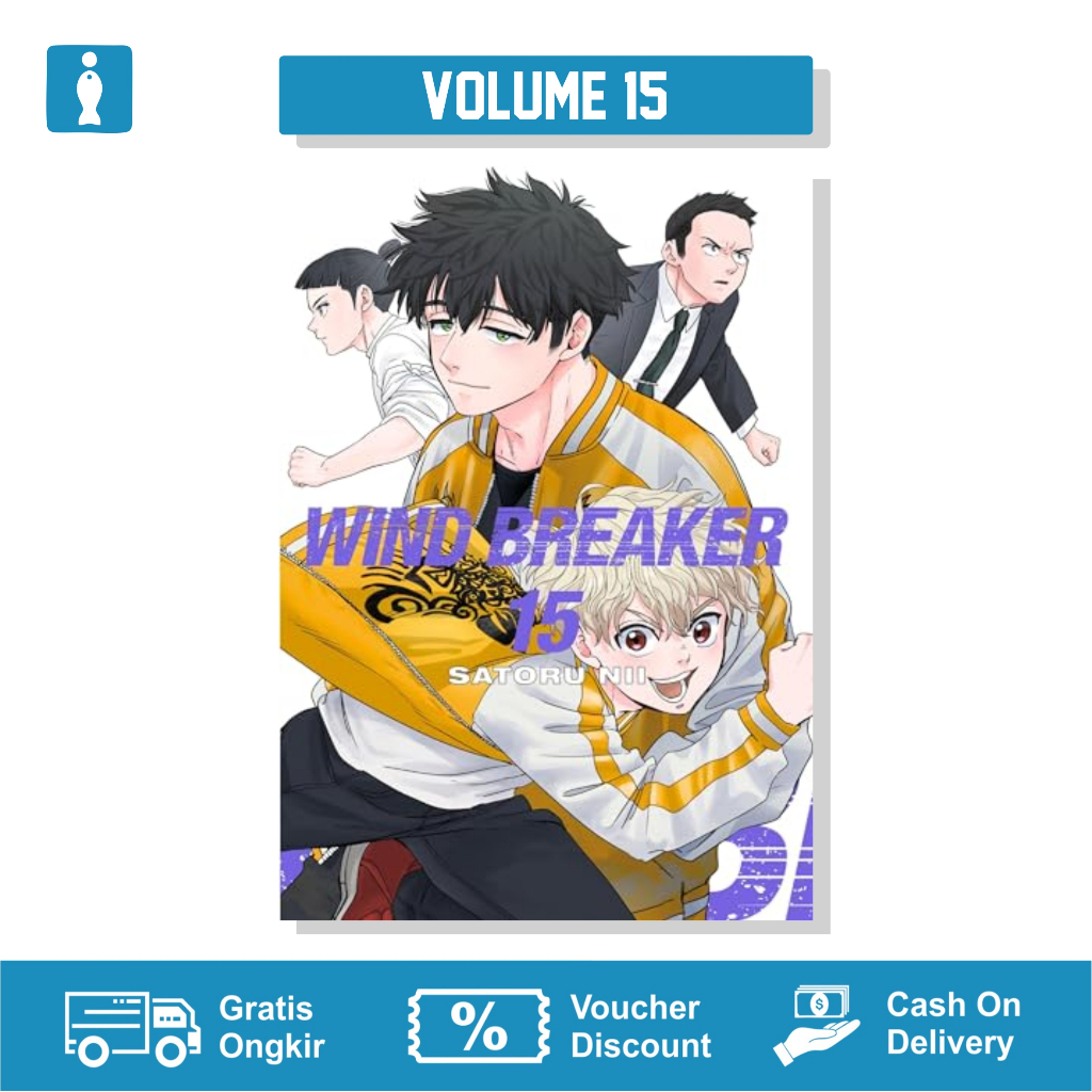 Jual Buku Komik Manga Wind Breaker Vol. 01-17 Bahasa Indonesia | Shopee ...