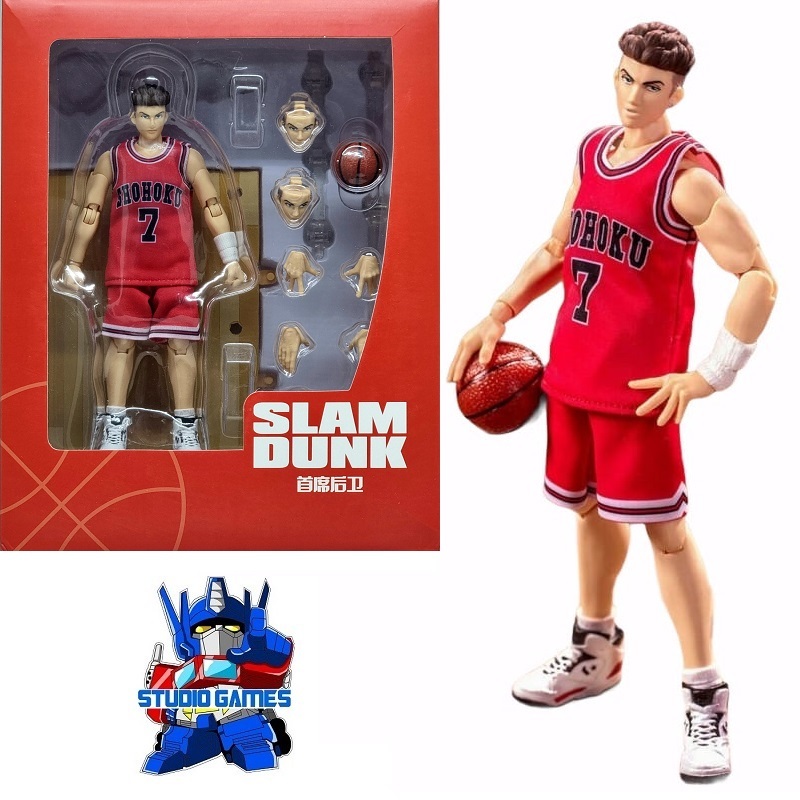 Jual Dasin Model Slam Dunk - Ryota Miyagi 7 RED Jersey Shohoku Action ...
