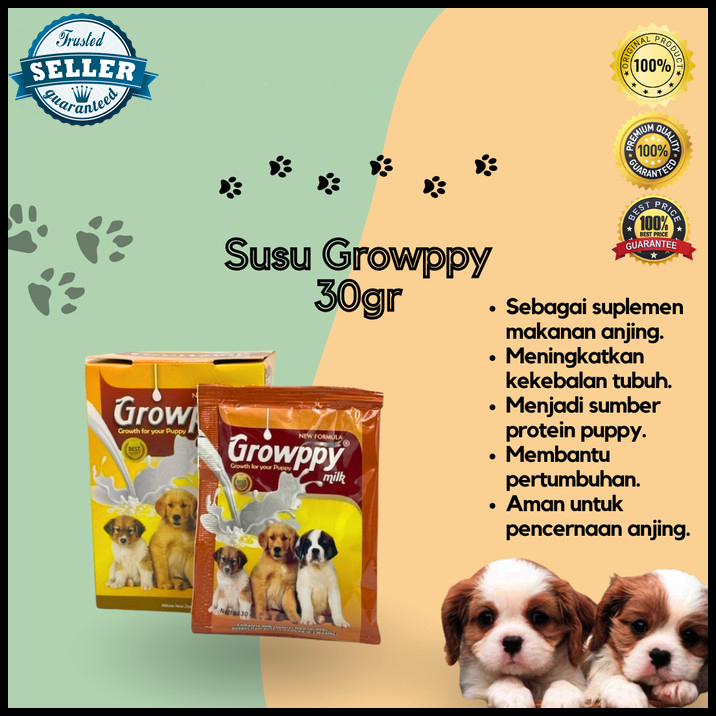Jual Susu anak anjing GROWPPY Growpy puppy (eceran) | Shopee Indonesia
