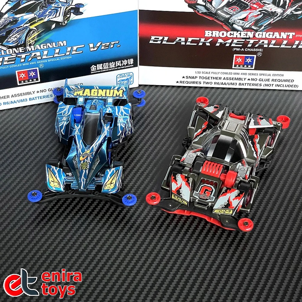 Jual Rep Tamiya Mini 4WD Merk Daxing Methalic Version Cyclone Magnum ...