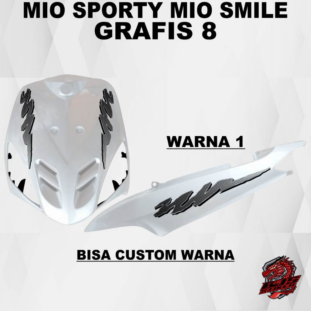 Jual Stiker Sticker Yamaha Mio Sporty Mio Smile Grafis 8 - Stiker ...