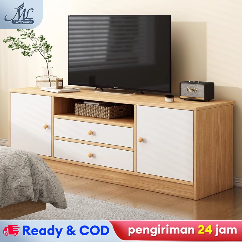 Jual Meja TV Minimalis Modern 140cm Lemari TV Minimalis Kabinet TV ...