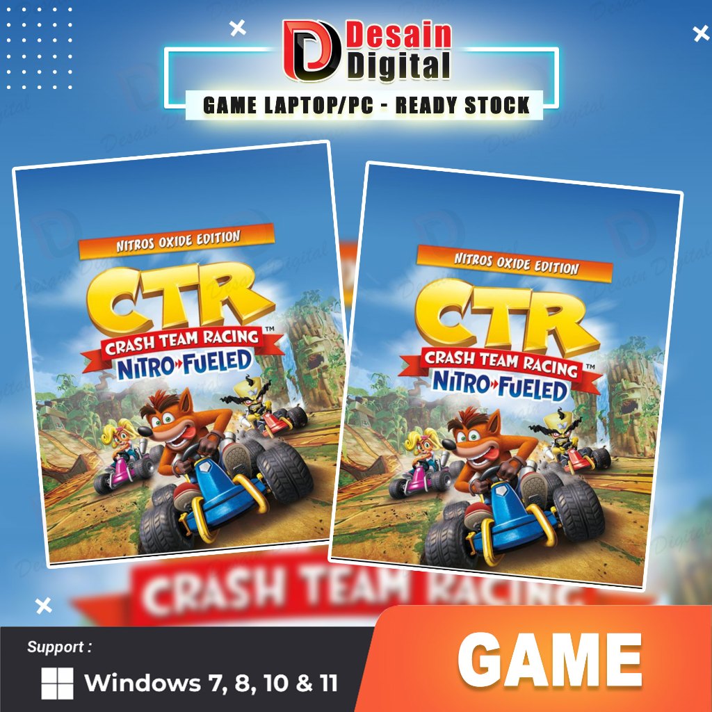 Jual CTR - Crash Team Racing - GAME PC - GAME LAPTOP - LINK DOWNLOAD ...