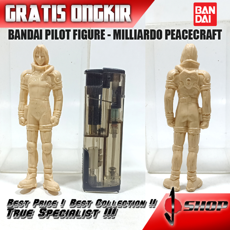 Jual BANDAI PILOT FIGURE - MILLIARDO PEACECRAFT FGR404 | Shopee Indonesia