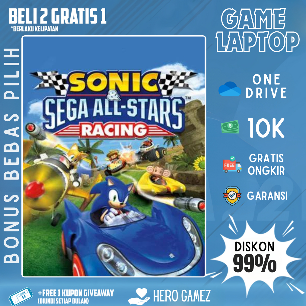 Jual Sonic & SEGA All-Stars Racing Free Download - LINK DOWNLOAD - GAME ...