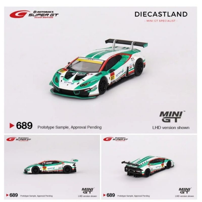 Jual Mini GT #689 Lamborghini Huracán GT3 EVO2 #87 "Bamboo Airways ...