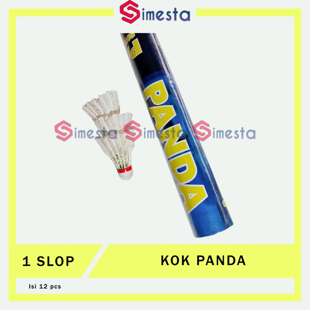 Jual Shuttlecock Kok murah PANDA Kok Badminton Shuttle Cock | Shopee ...