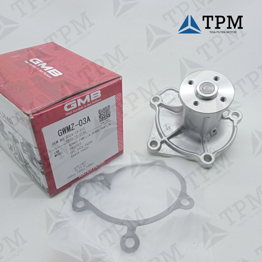 Jual WATER PUMP MAZDA MR90 / 808 GWMZ-03A GMB JAPAN | Shopee Indonesia