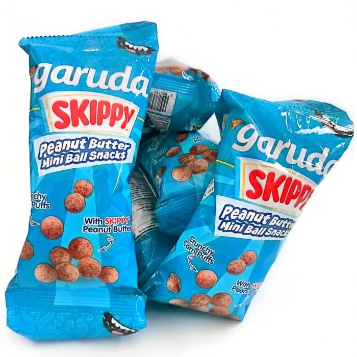 Jual Garuda Skippy Peanut Butter Mini Ball Snack 1 RENCENG 10PCS ...
