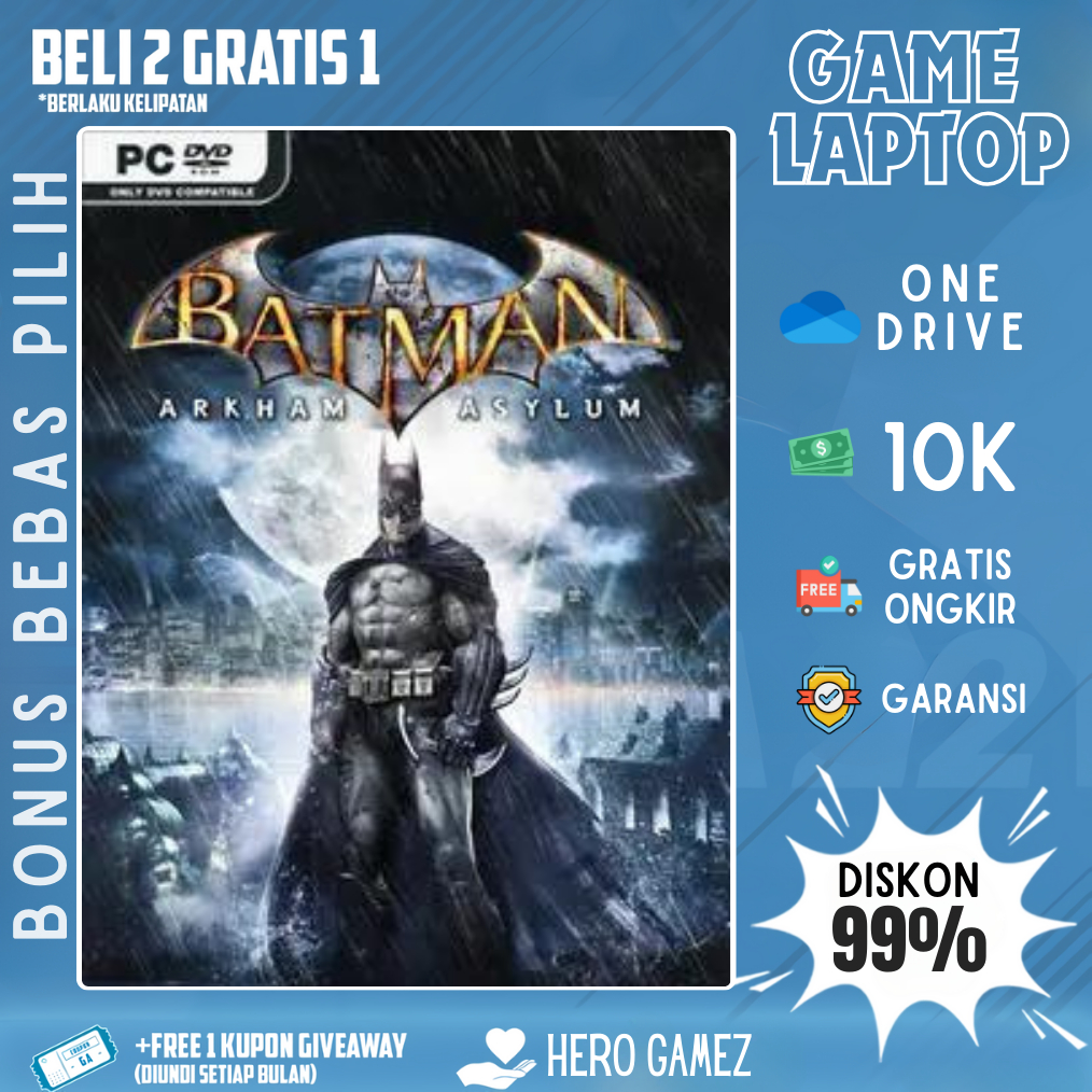 Jual Batman: Arkham Asylum Game of the Year Edition Free Download ...