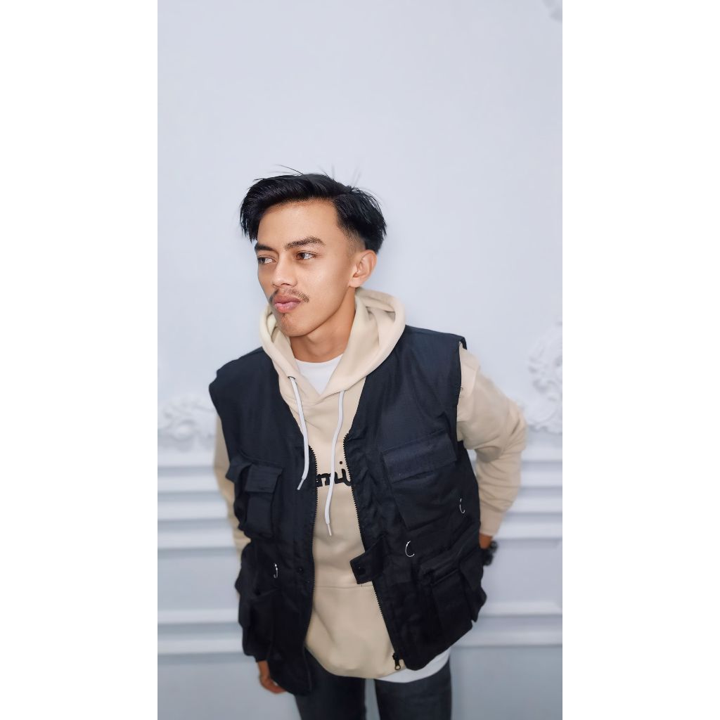 Jual Rompi Tactical Pria Outdor Warna Hitam | Shopee Indonesia