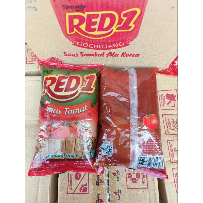 Jual SAUS TOMAT RED 1 1KG | Shopee Indonesia