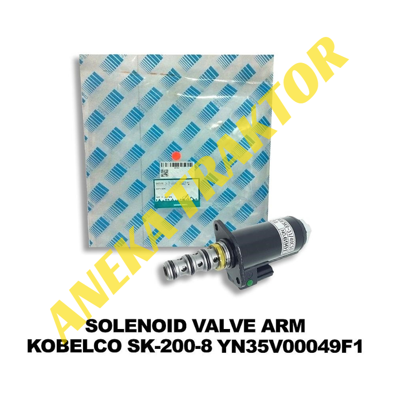 Jual SOLENOID VALVE ARM KOBELCO SK200-8 YN35V00049F1 KDRDE5KR-31/40C50 ...