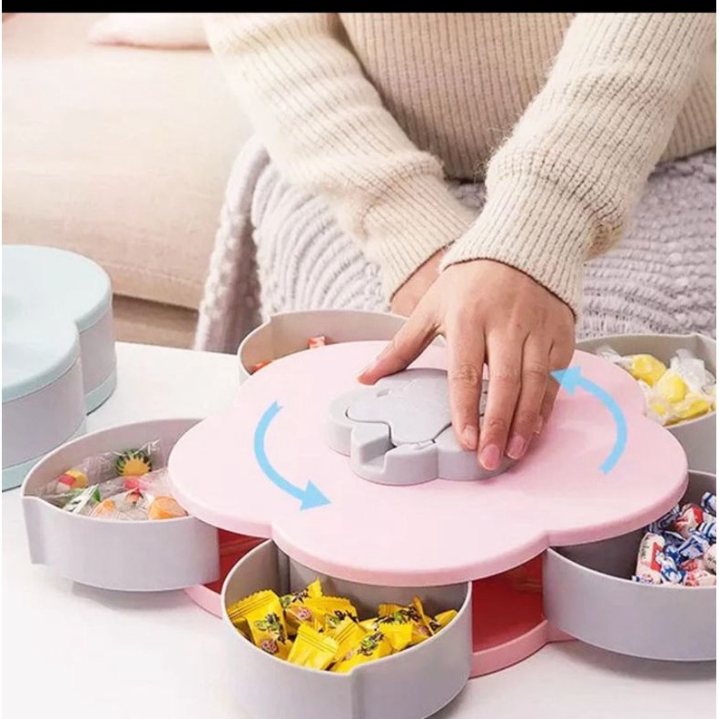 Jual PRODUCT TERPOPULER Toples Bunga Putar 5 Sekat | Shopee Indonesia