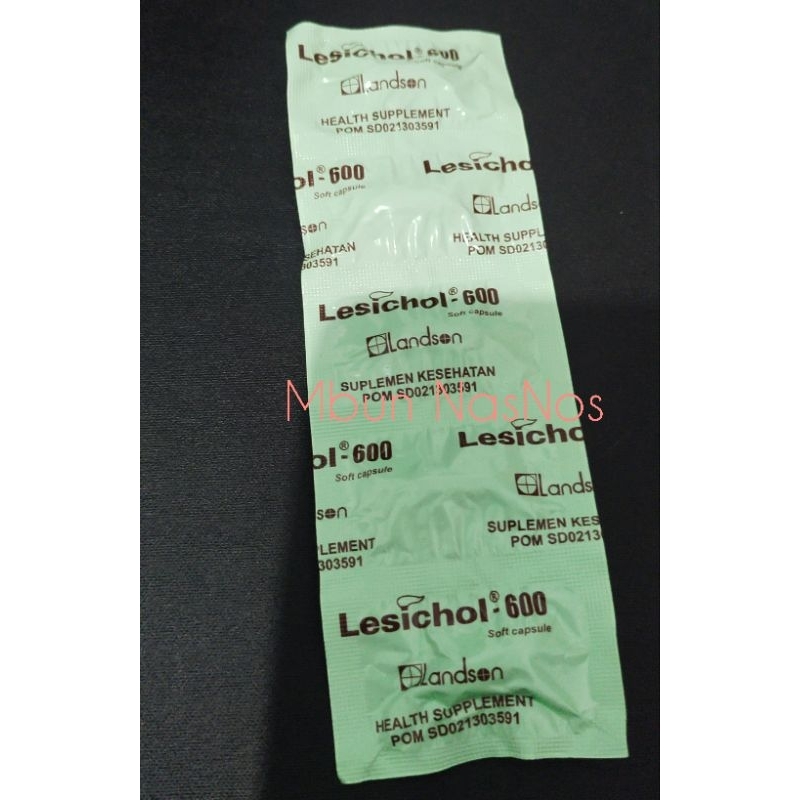 Jual Lesichol 600 mg | Shopee Indonesia