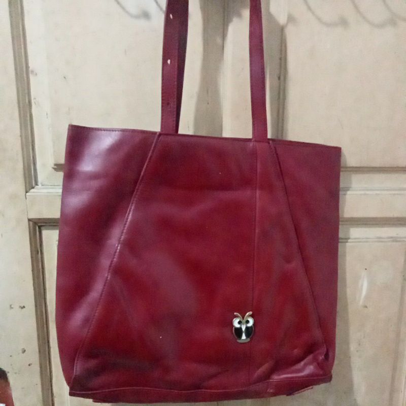 Jual Tote Bag merah (NEGO CANTIK) | Shopee Indonesia