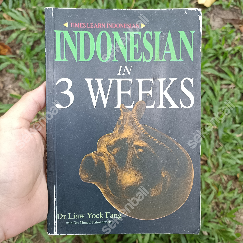 Jual Buku Belajar Bahasa Indonesia - Indonesian In 3 Weeks by Dr Liaw Yock Fang (1993) Learn ...