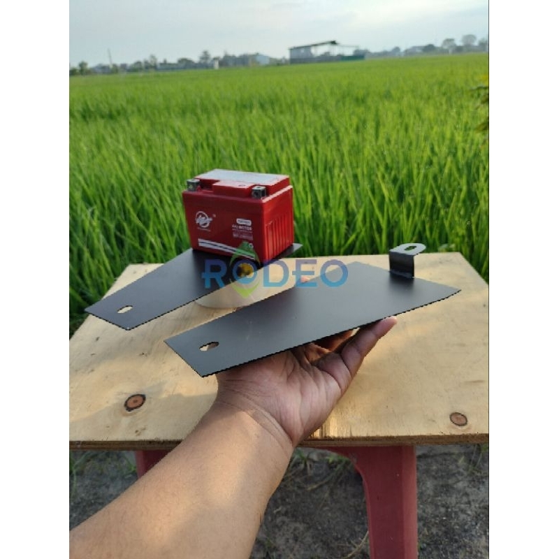 Jual Pangkon dudukan tempat box bok aki slim flet trepes cb gl mp tebal ...
