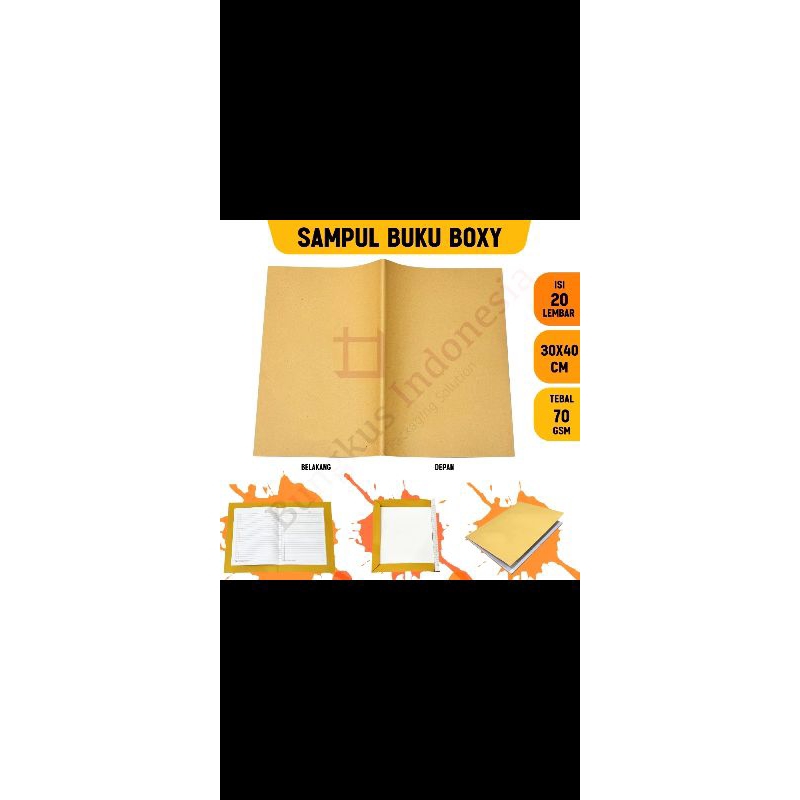 Jual IND - sampul buku boxy isi 20 lembar | Shopee Indonesia