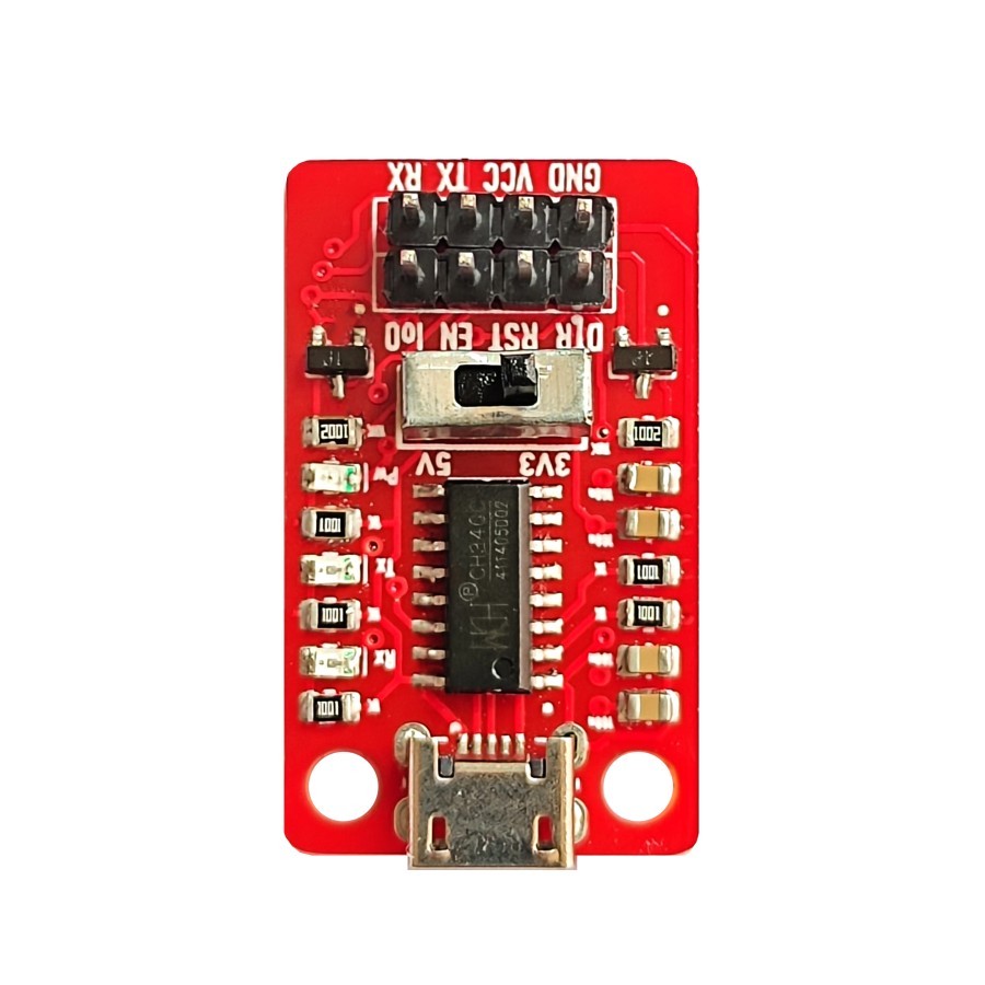 Jual USB to Serial TTL Flashing ESP32 Burner Serial CH340C Arduinoo ...