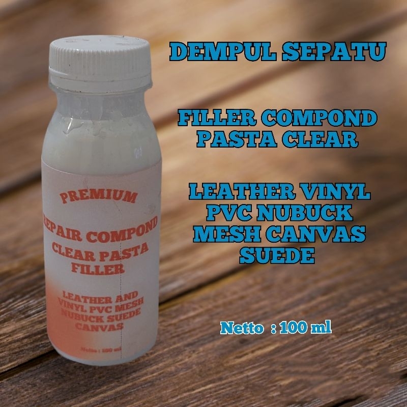 Jual Leather filler dempul kulit sepatu tas Premium Leather | Shopee ...