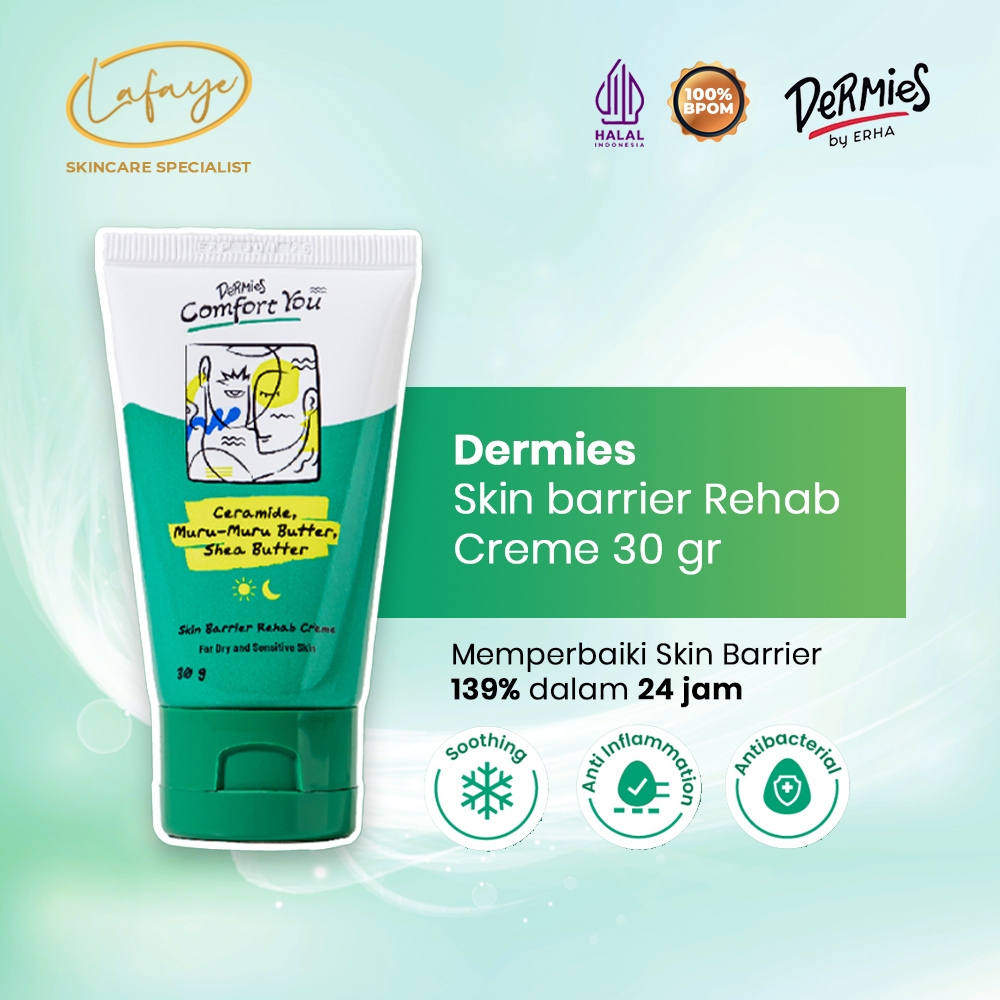 Jual Dermies Comfort You Skin Barrier Rehab Creme 30 gr - Krim Pelembab ...