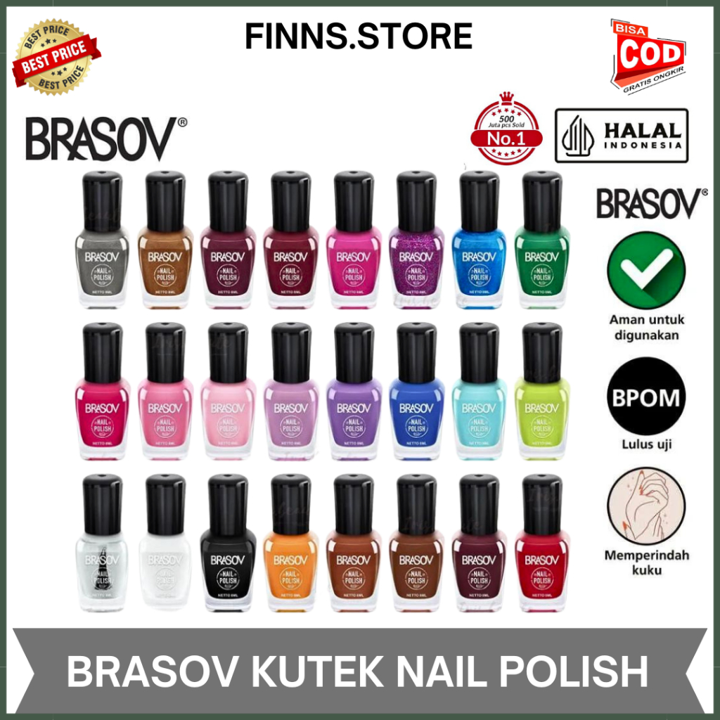 Jual 𝗙𝗜𝗡𝗡𝗦.𝗦𝗧𝗢𝗥𝗘 - Kutek Gel Set /Nail Polish Glitter Kutek Brasov ...