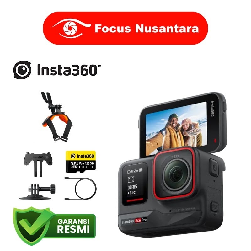 Jual Insta360 Ace Pro Action Camera Insta 360 One AcePro 8K Garansi Resmi | Shopee Indonesia