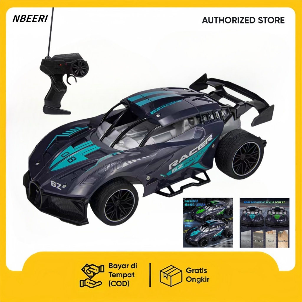Jual NBEE 2.4G Mobil Balap Remote Control 1/18 2WD Kecepatan Tinggi Rc ...