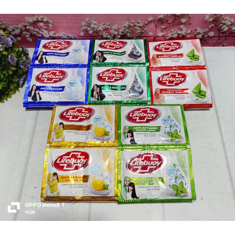 Jual Sampo Lifebuoy Rencengan isi 12 Sachet | Shopee Indonesia