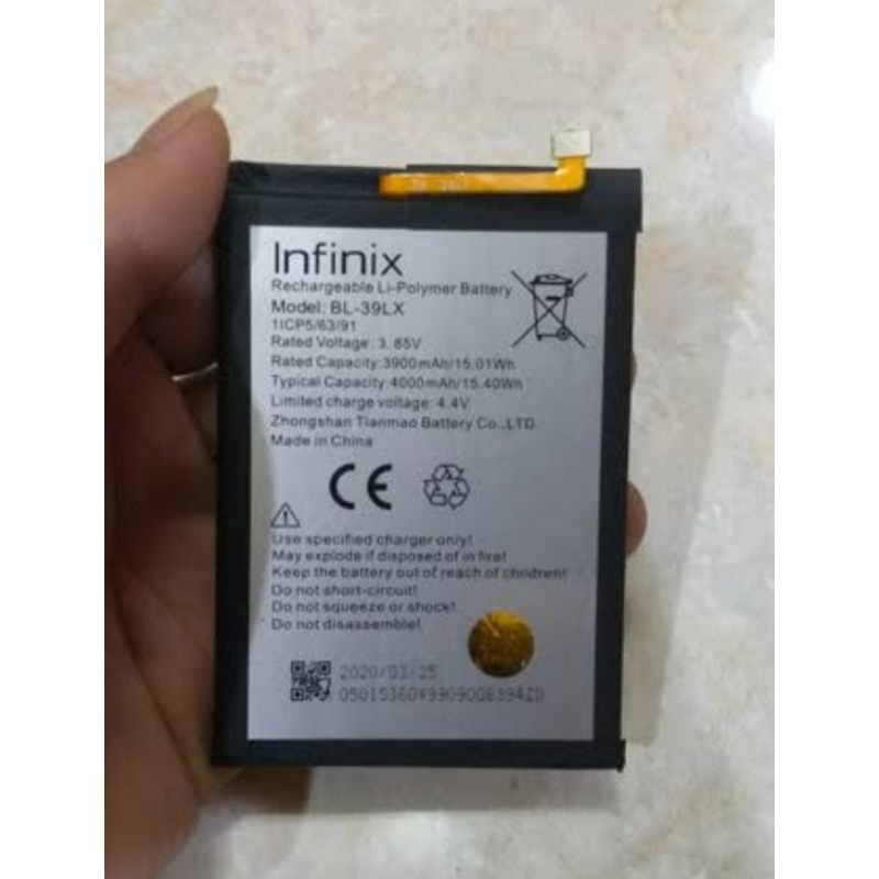 Jual Baterai Battery Infinix Smart 4 / S5 / S5 Lite BL-39LX | Shopee ...