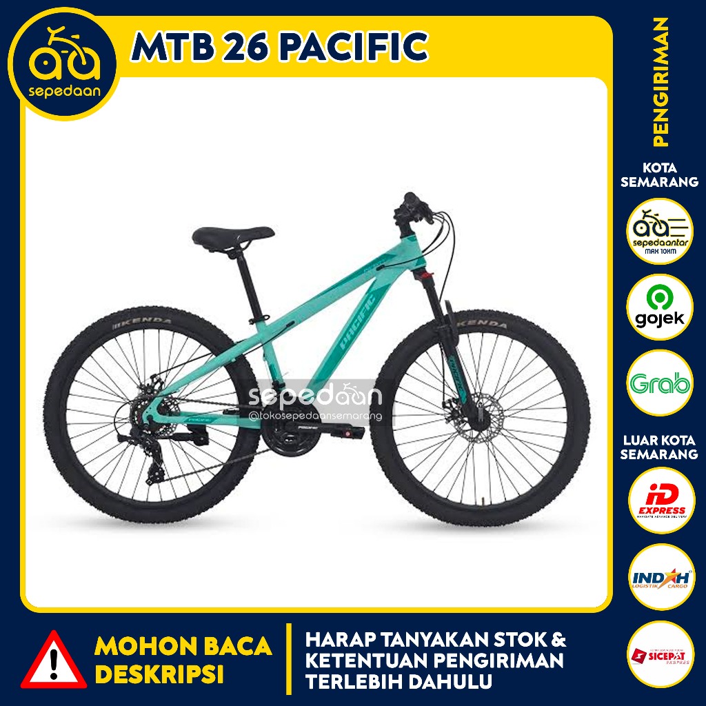 Jual Sepeda Gunung MTB 26" PACIFIC - Invert 21 Speed Rem Cakram | Shopee Indonesia