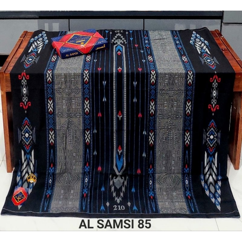 Jual SARUNG AL SAMSI MOTIP BHS BATIK BHS SGE BLACK SERIES (TERBARU) | Shopee Indonesia