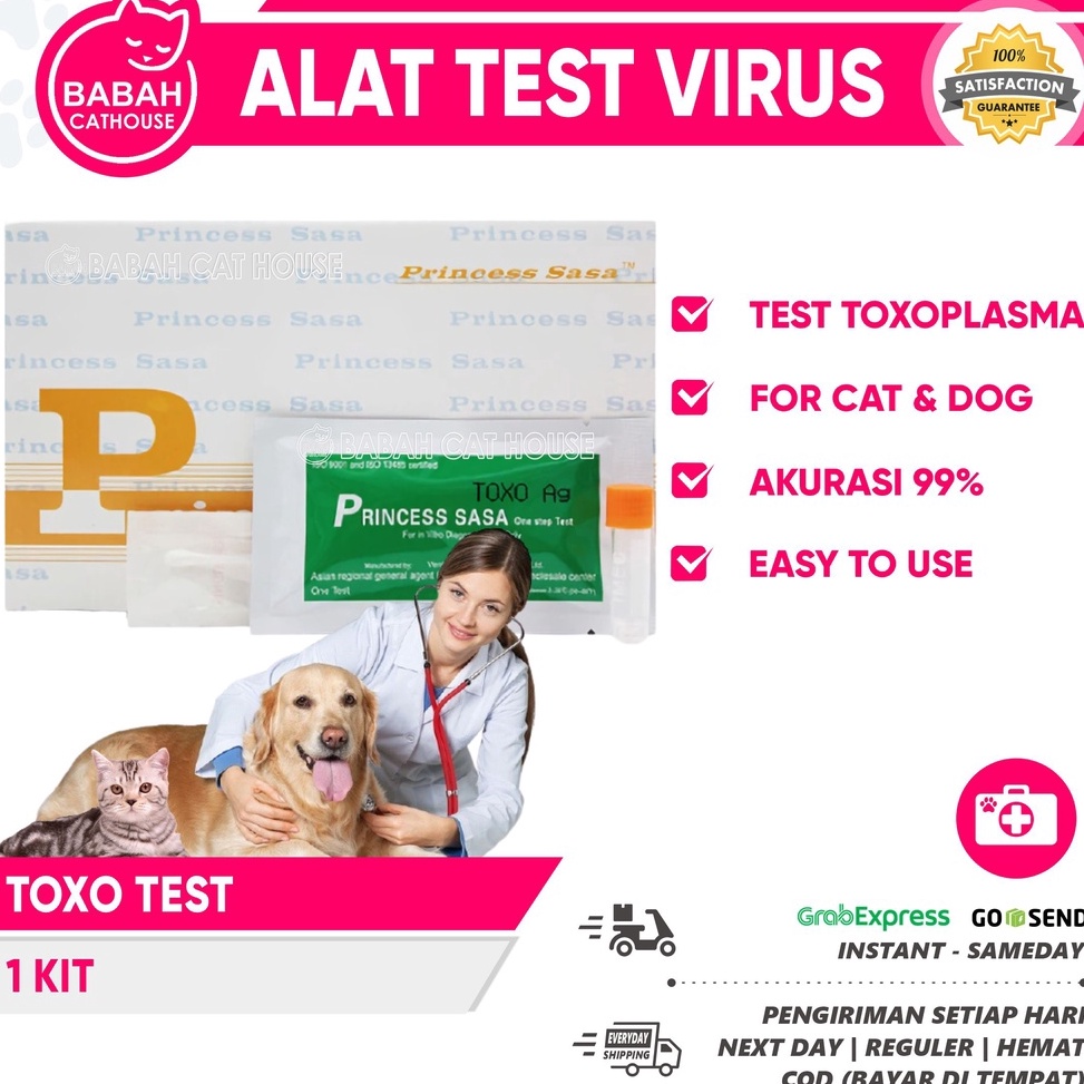 Jual KODE R64L PRINCESS SASA TOXO Alat Tes Virus Kucing Anjing ...