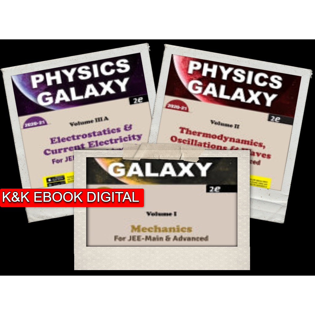 Jual (Pdf) Buku Physics Galaxy 2020-21 ( Vol.1-3 Mechanics 2e ...