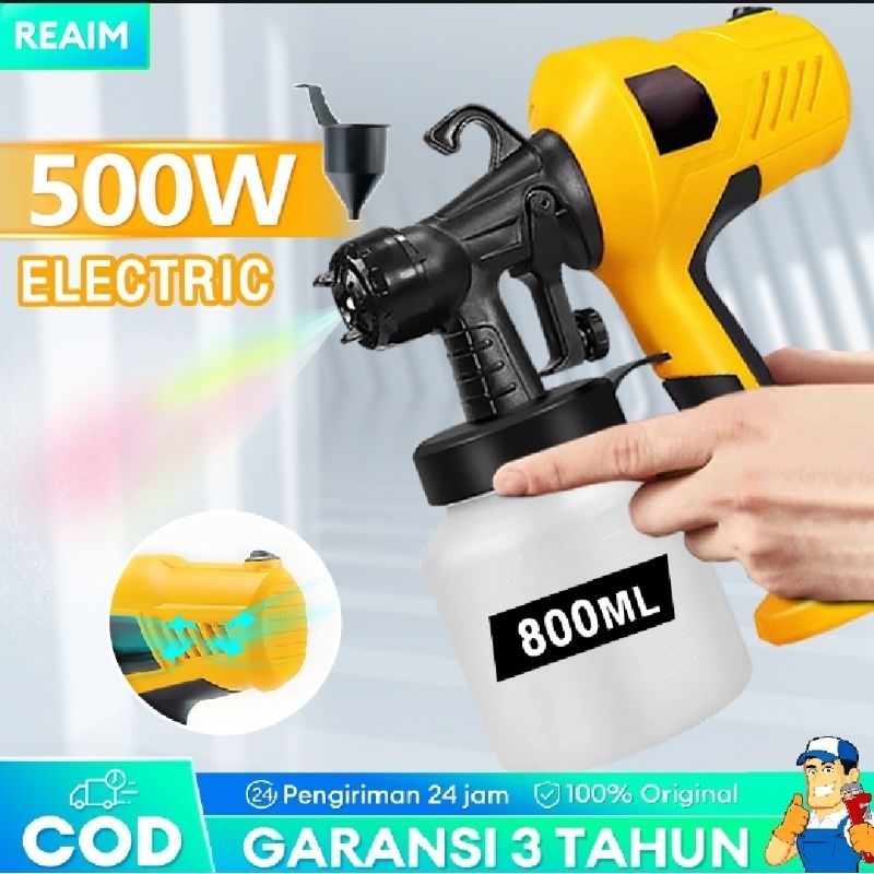 Jual REAIM Electric Spray Gun 450W Pistol semprot mesin cat semprot ...