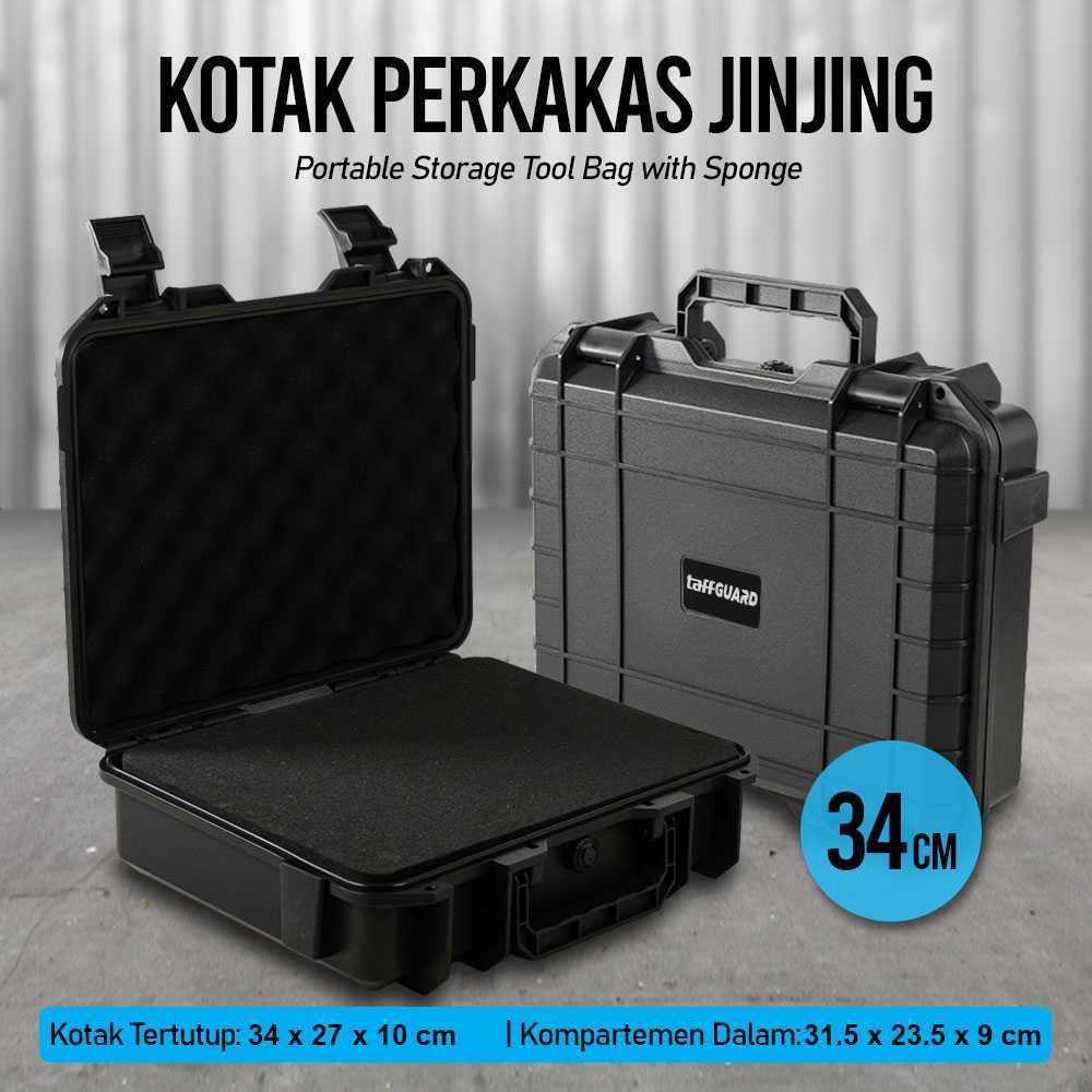 Jual TaffGUARD Kotak Perkakas Portable Storage Tool Box Bag with Spons ...