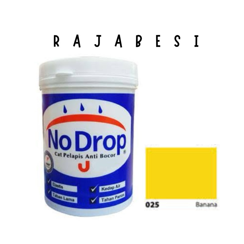Jual Cat No Drop NoDrop KUNING BANANA cat waterproof kedap Air Cat ...