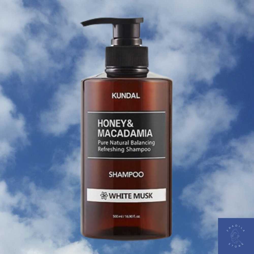 Jual KUNDAL Honey & Macadamia Shampoo - White Musk (Made in Korea ...