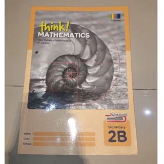 Jual Think! MATHEMATICS New Syllabus Mathematics 8th Edition WORKBOOK ...