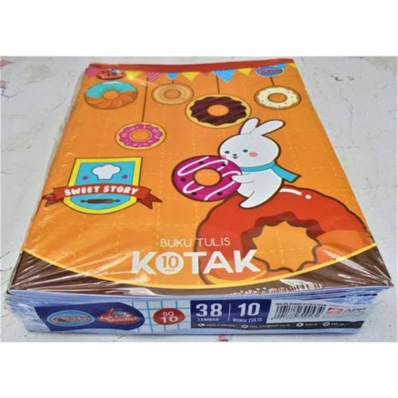 Jual BUKU TULIS KOTAK BESAR SIDU 38 LEMBAR 1 PAK | Shopee Indonesia
